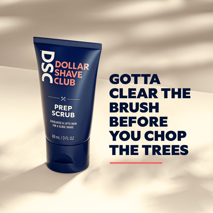 Prep Scrub – Dollar Shave Club AU